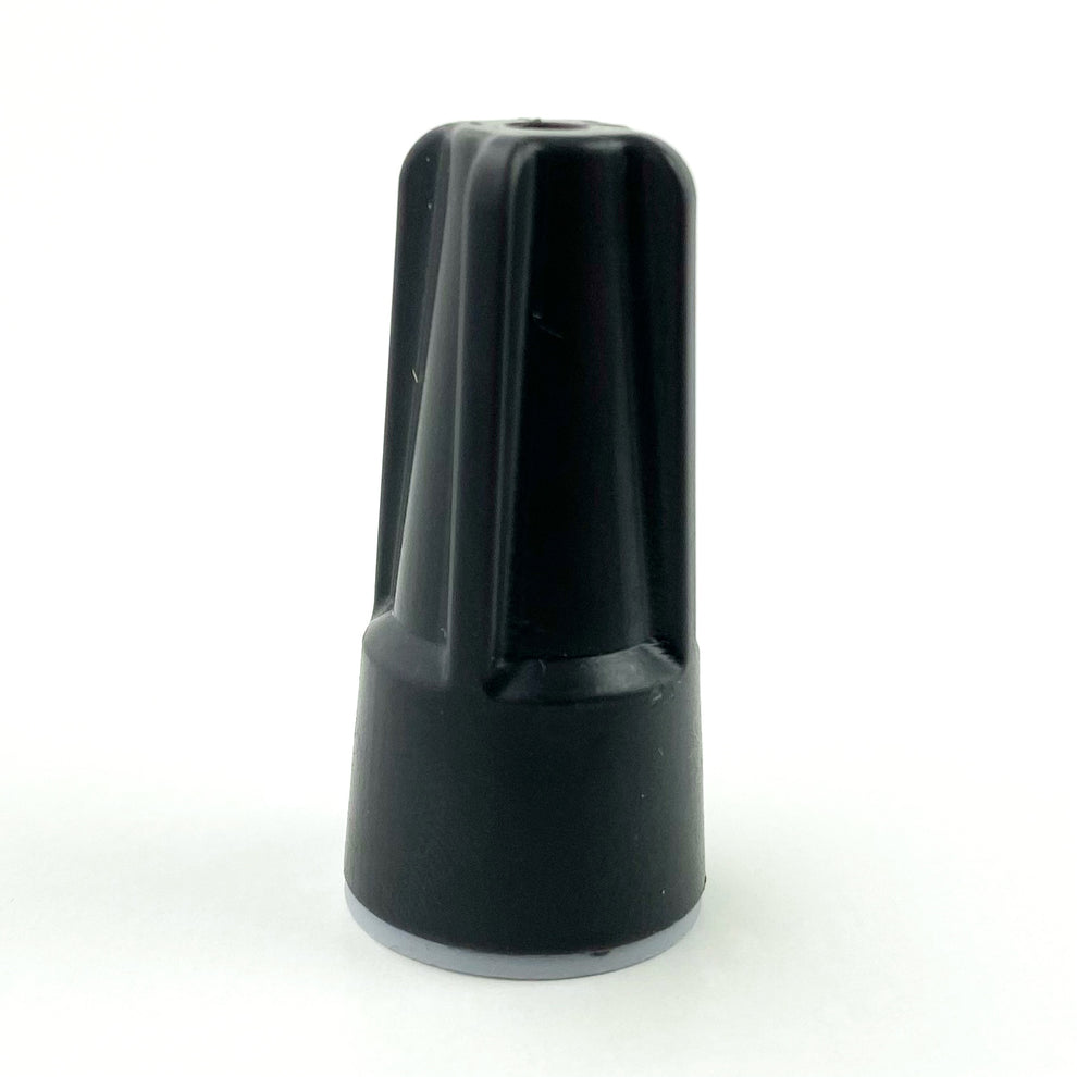 Black Silicone Filled Wire Nut : 18AWG-10AWG – Connector Kings
