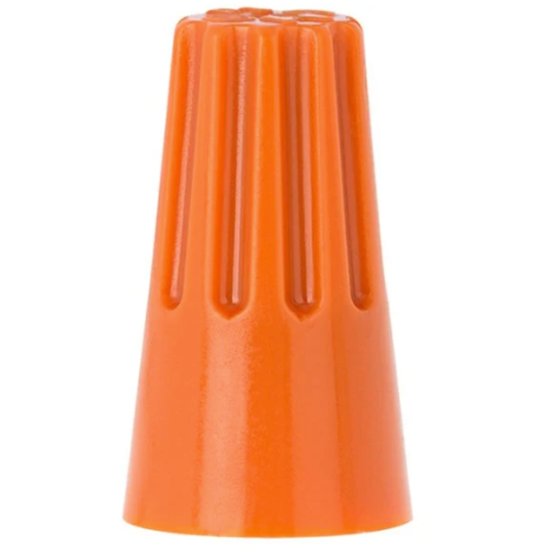 Orange Standard Wire Nut (Free with Burial Connector) – Connector Kings